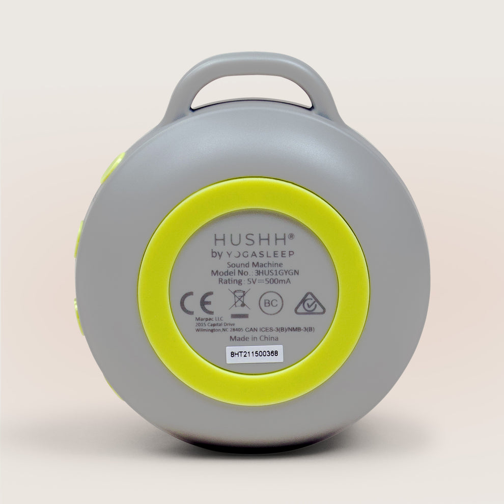 Hushh® Compact Sound Machine Sound Machine | Yogasleep