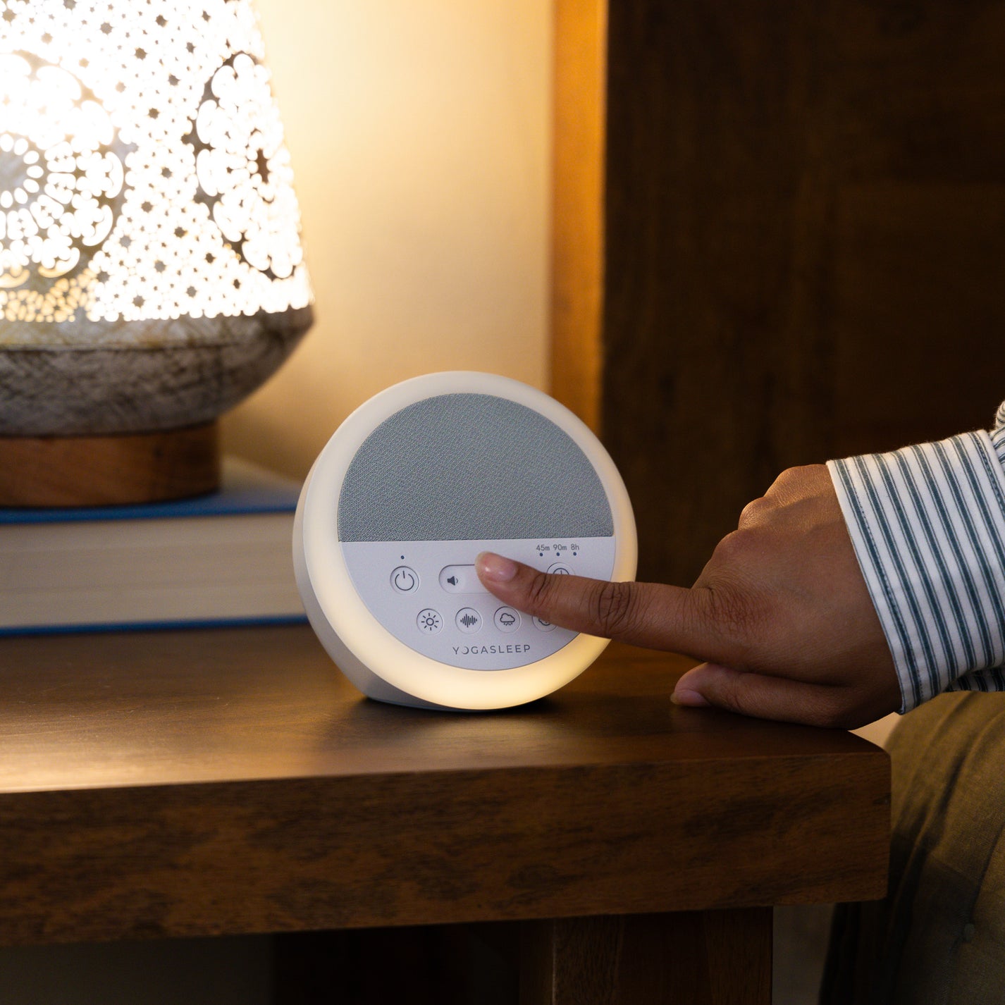 Nod Sound Machine with Night Light Sound Machine | Yogasleep