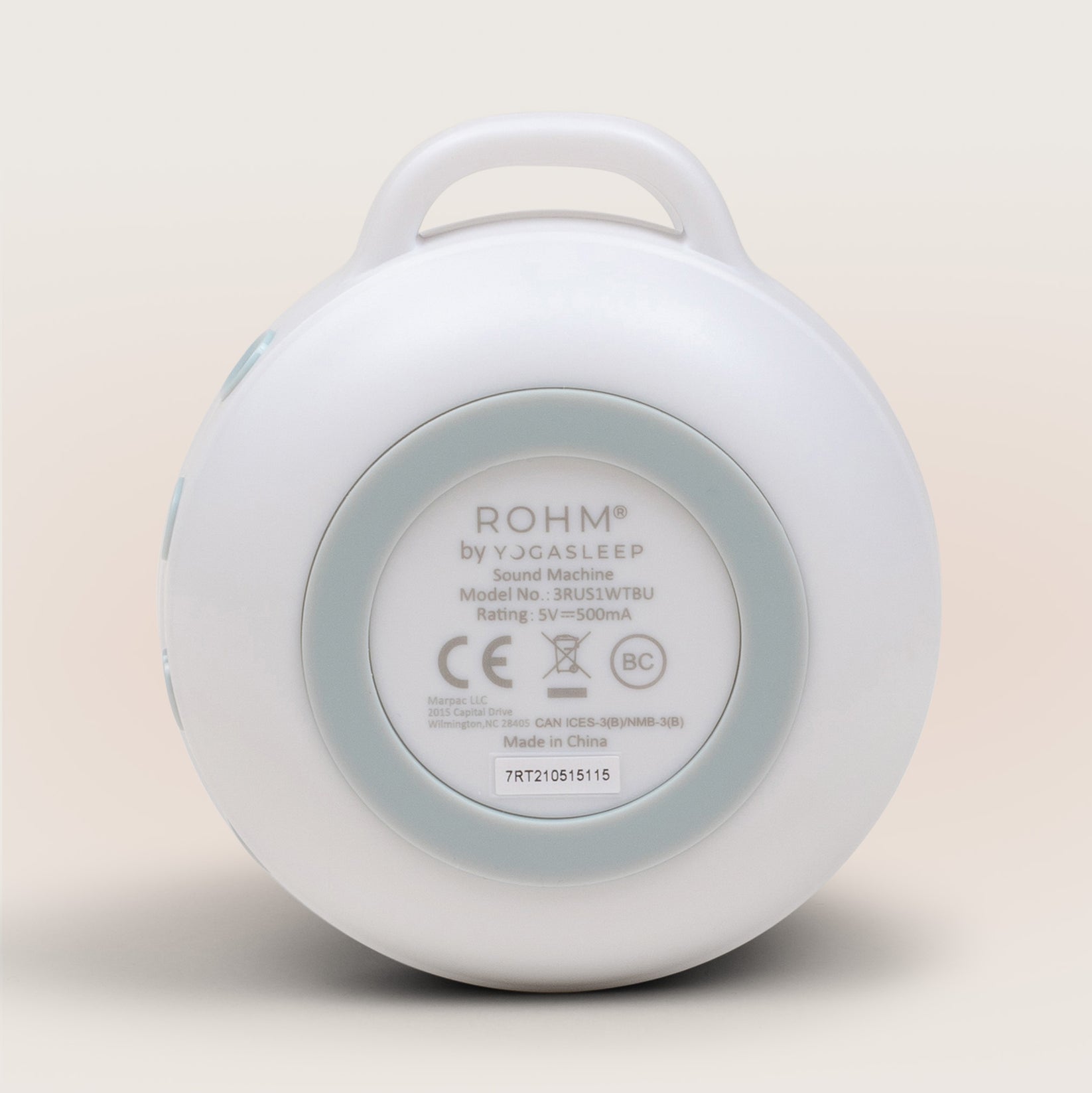 Rohm Travel Size Sound Machine for Adults & Baby | Yogasleep