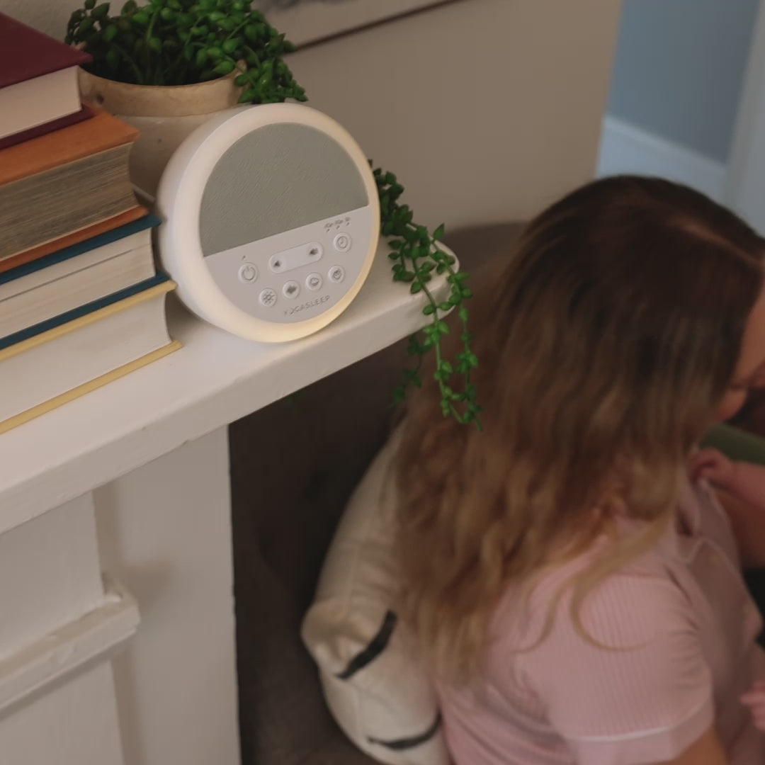 Nod White Noise Machine with Night Light Sound Machine | Yogasleep